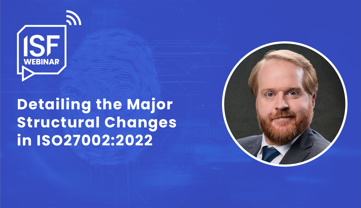 Standard of Good Practice in Bitesize - Information Security Forum