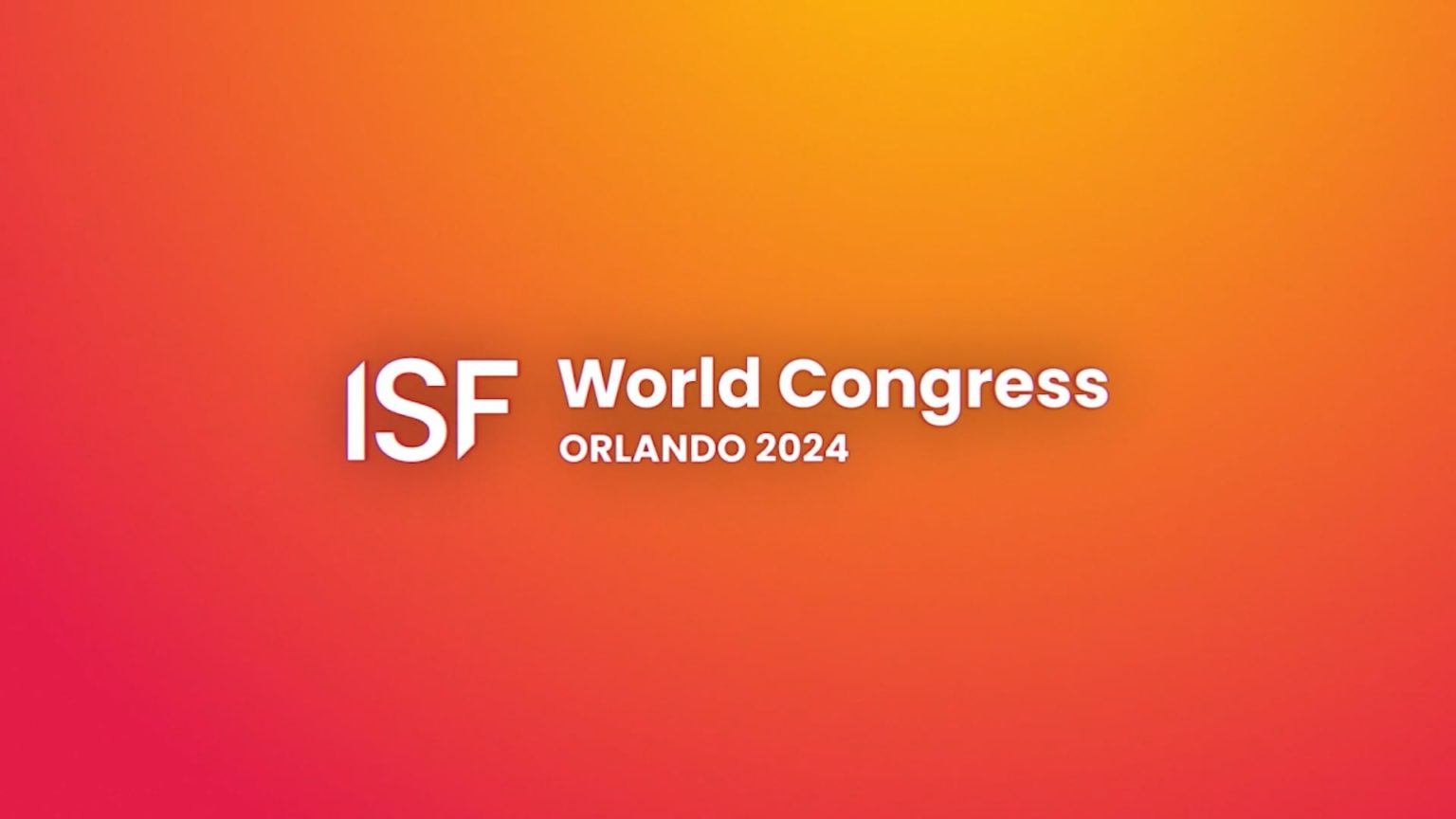 ISF World Congress, Prague 2025