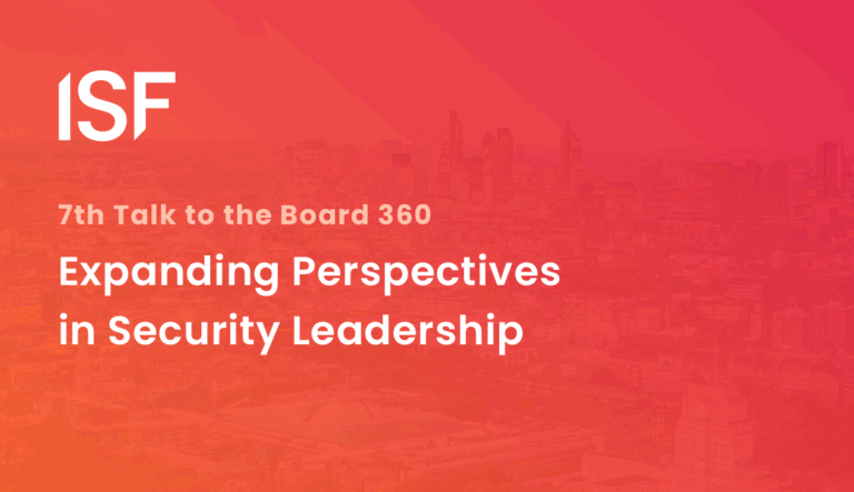 The ISF is a leading authority on information security and risk ...