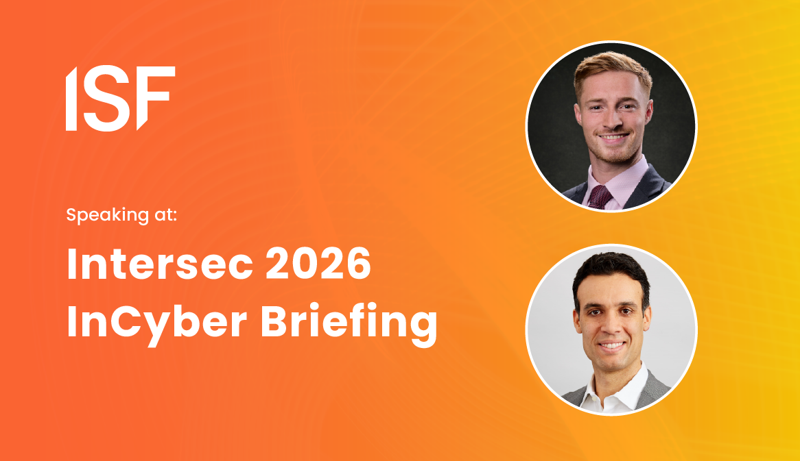 Upcoming events - Information Security Forum